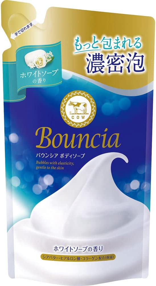 Bouncia Body Soap White Soap Scent Refill 360ml - Highly Moisturizing ...