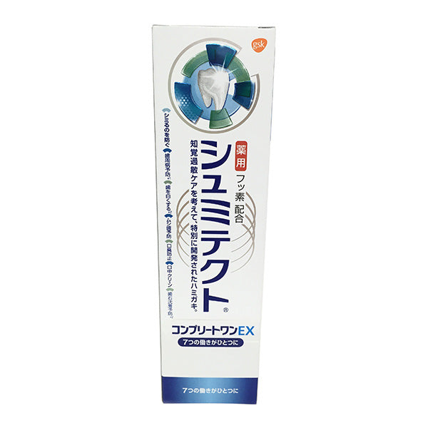 Medicated Shumitect, Complete One EX - Toothpaste for Hyperesthesia ...