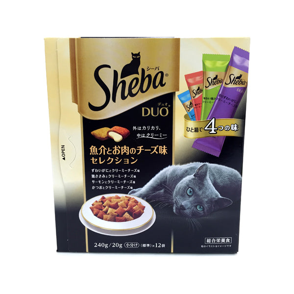 Sheba Duo Seafood & Meat Cheese Flavor Selection - 12 Packs – japan-spread