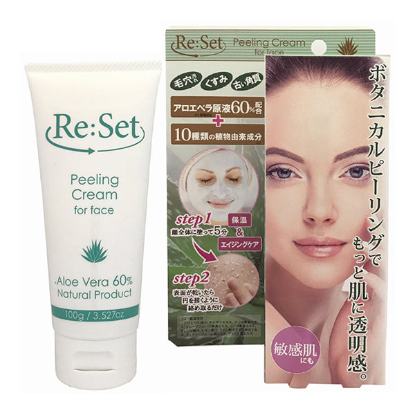 Re:Set Face Peeling Cream - Moisturizing & Aging Care – japan-spread